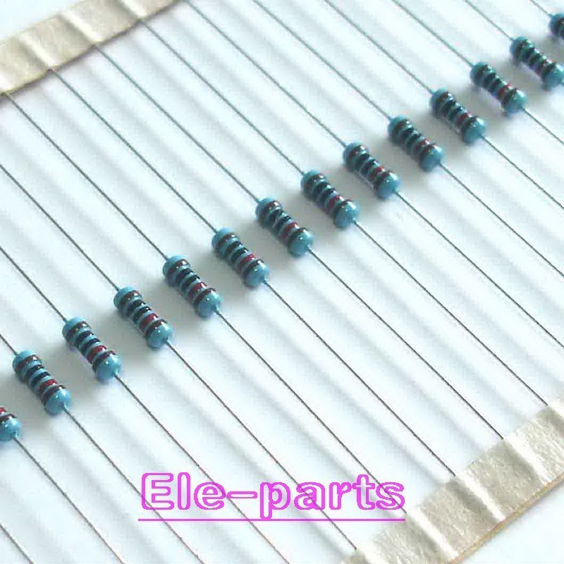 1000 PCS 1/4 WATT 1/4W 10kΩ 10K Ohm 10KOhm 1% Metal Film Resistor 0.25W ...
