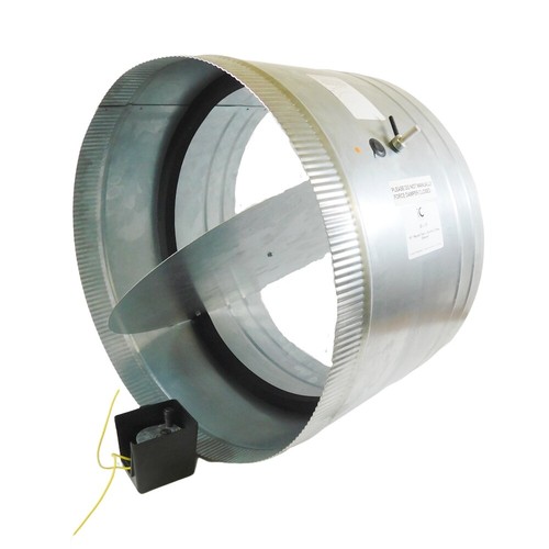 IO HVAC Controls D-18-PO 18" Round Fresh Air Damper 24v 840119907193| eBay