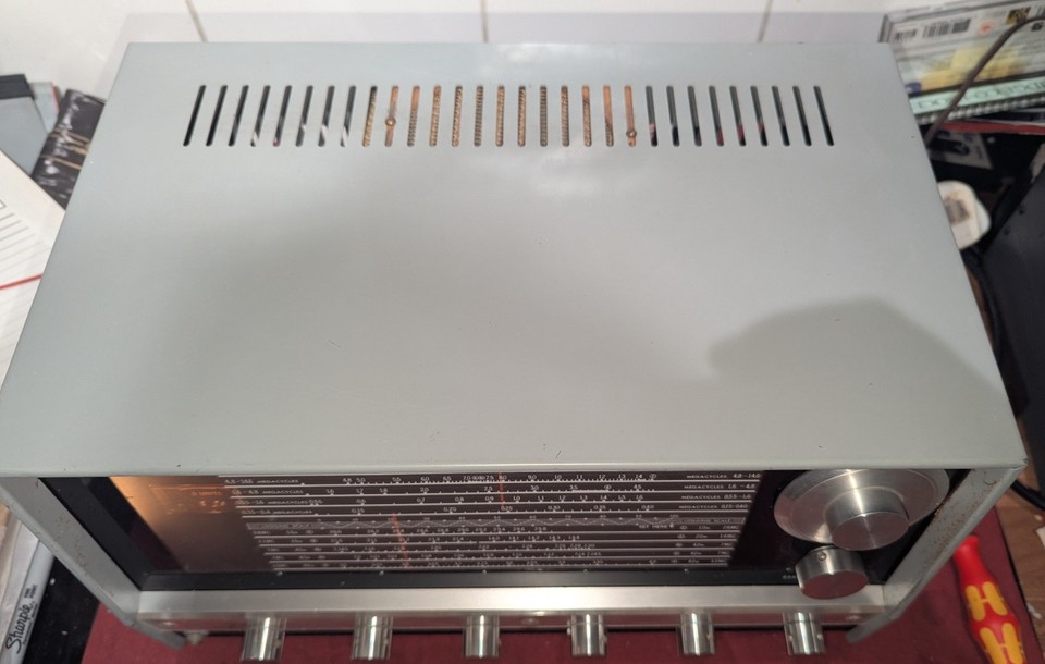 Lafayette HA-600 HF AM SSB CW Communications Receiver Novice Amateur ...