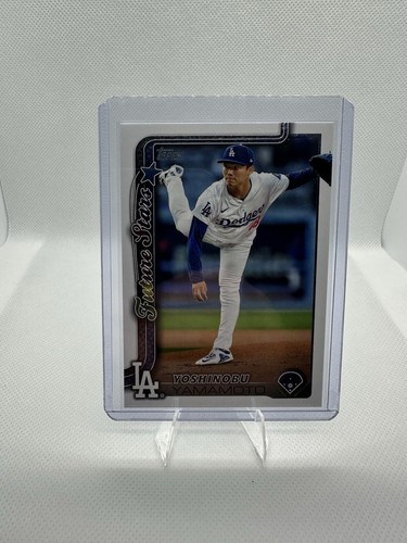 2025 Topps Series 1 #231 Yoshinobu Yamamoto Los Angeles Dodgers Future ...