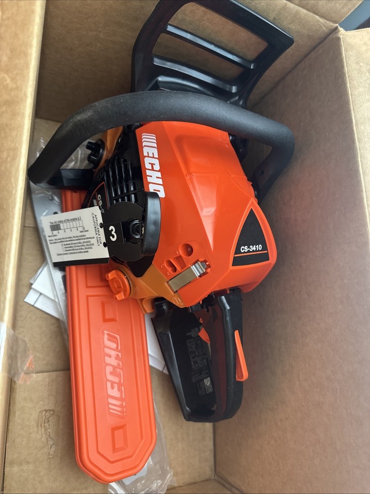 ECHO 14 in. 34.4 cc Gas 2-Stroke Rear Handle Chainsaw with Automatic ...