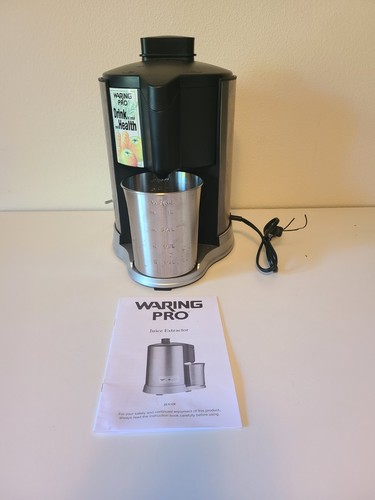 Waring Health Juice Extractor Juicer JEX328 WE100PC Stainless Steel ...