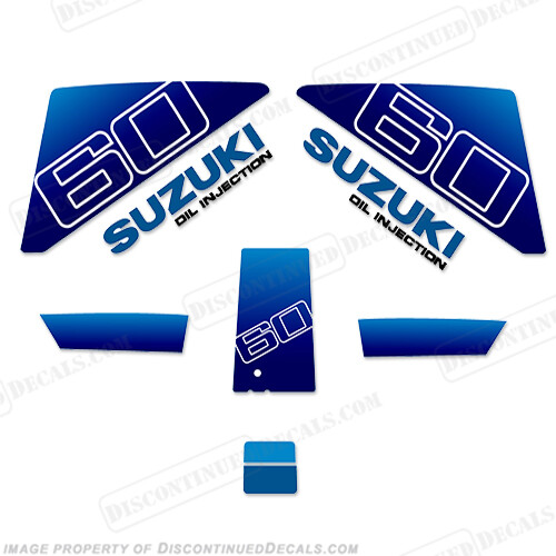 Fits Suzuki 60hp Decal Kit - 3 Cylinder Engine | eBay