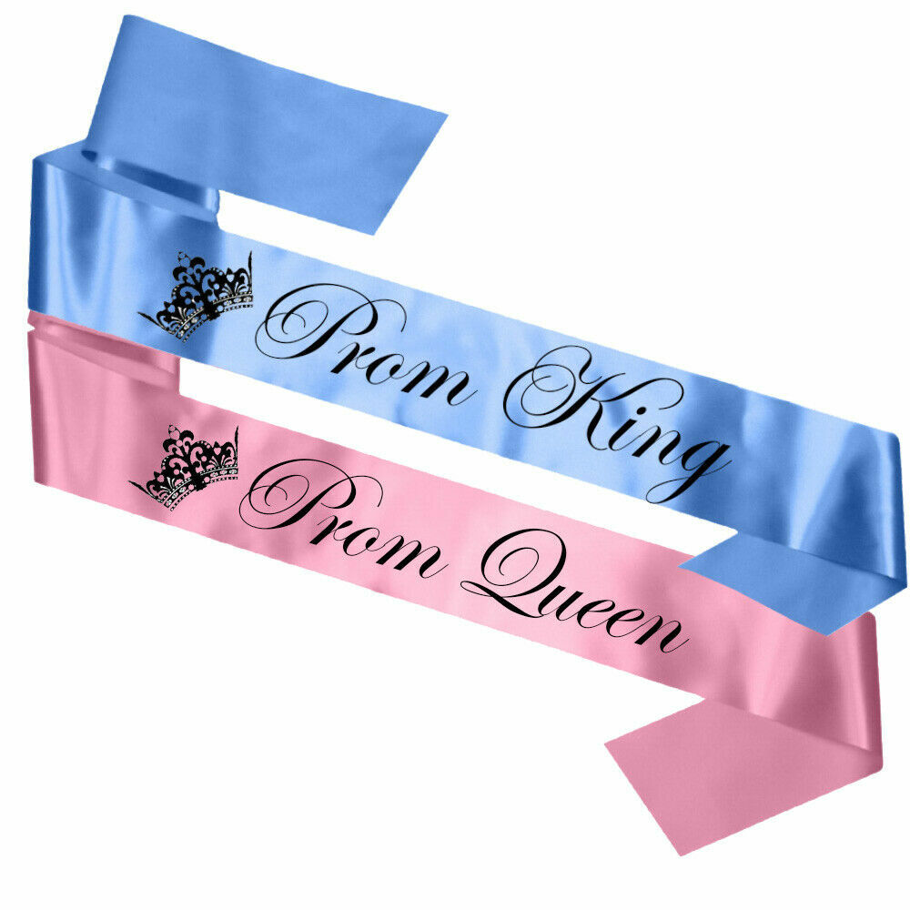 Prom King And Queen Sash