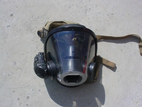 SCOTT AV3000 FACEMASK MASK EPIC VOICE AMP FIREMAN FIRE DEPT FIREFIGHTER ...