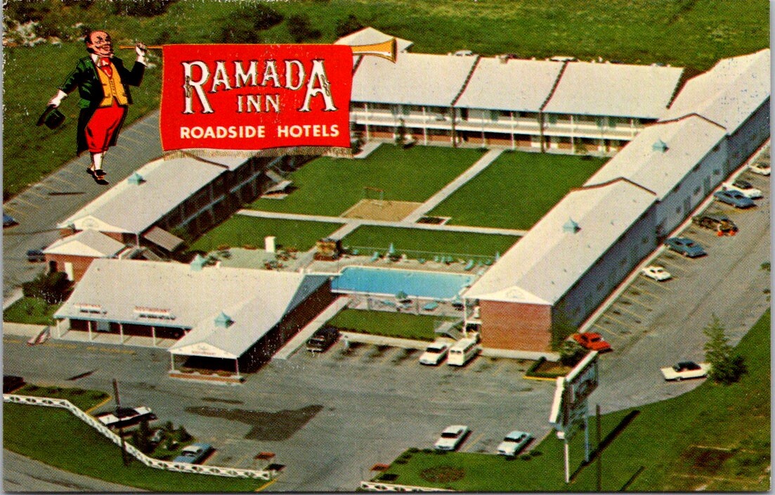 Vintage Postcard Ramada Inn Roadside Hotels Glenstone Springfield ...