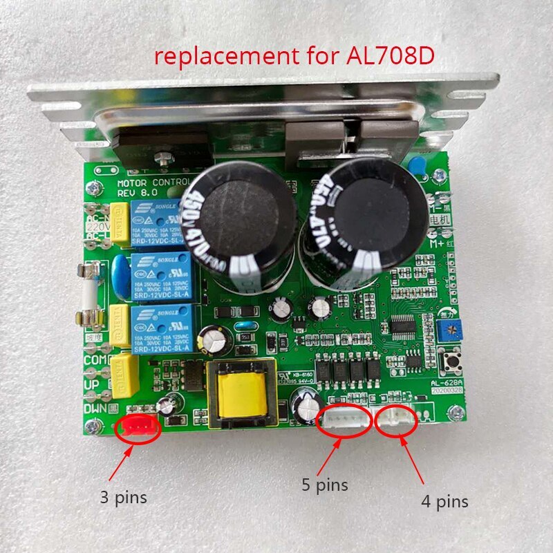 Treadmill Motor Controller AL708D Lower Control Board For General ...