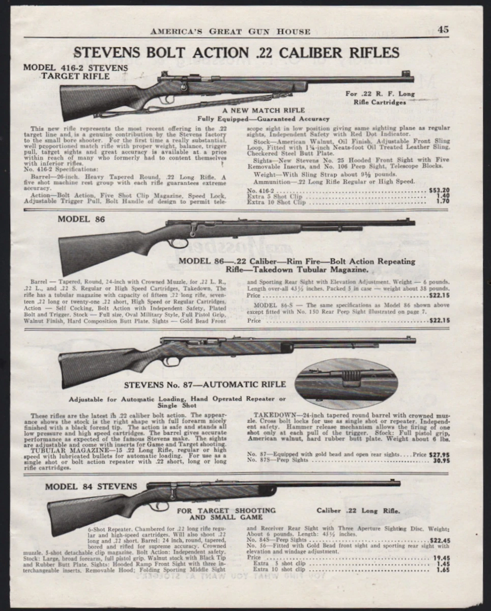 Stevens 22 Rifle