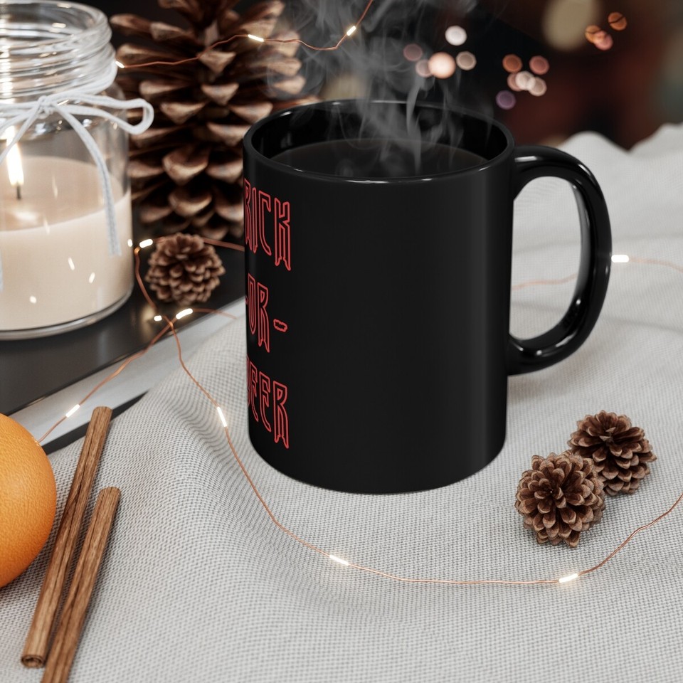 Trick Or Beer 11oz Black Mug | eBay