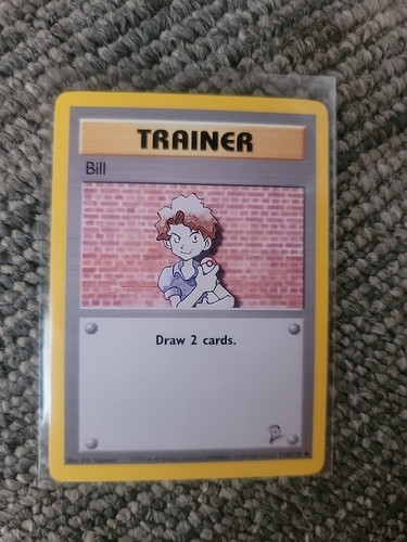 Bill 91/102 Trainer - Base Set 2 Pokemon Card MINT / NM | eBay
