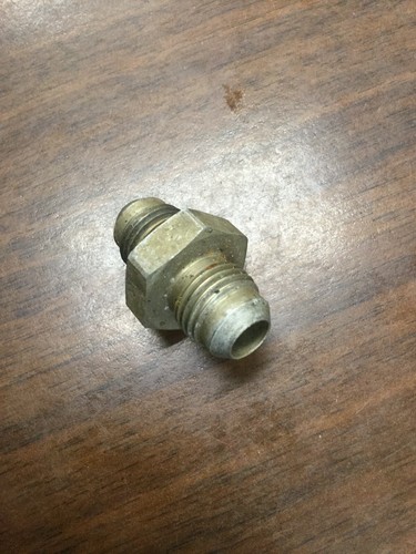 AN815-6 Steel Union, Flared Tube | eBay