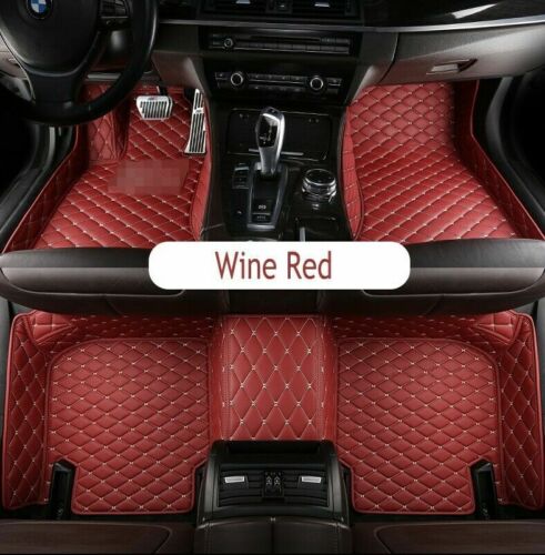Car Floor Mats Velour For VW Tiguan Waterproof Black Carpet Rugs Auto ...