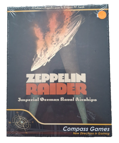 Zeppelin Raider Board Game Imperial German Naval Airships Compass Games ...