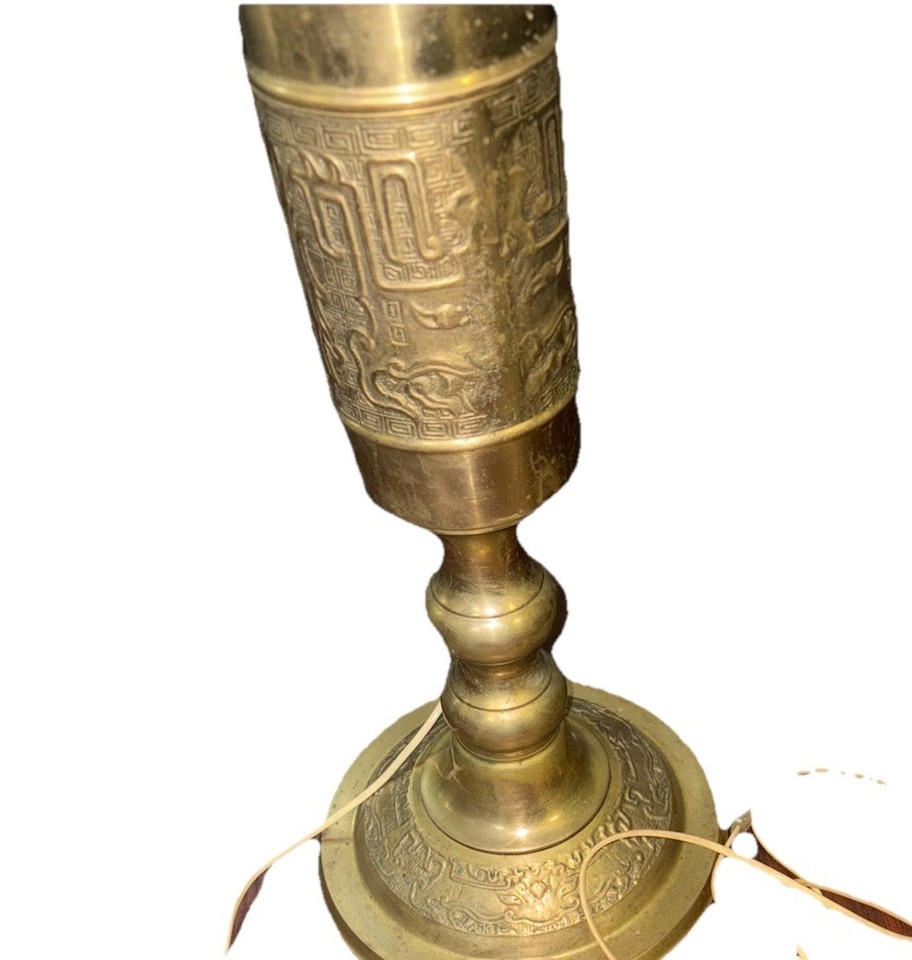 Tall Brass Rotary Phone 41 in Heavy Ornamental Intricate Brass Phone ...