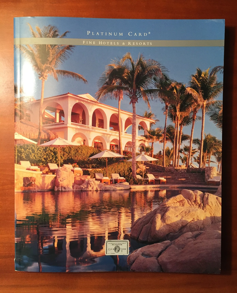 American Express Platinum Fine Hotels Resorts 2004 Travel Directory ...