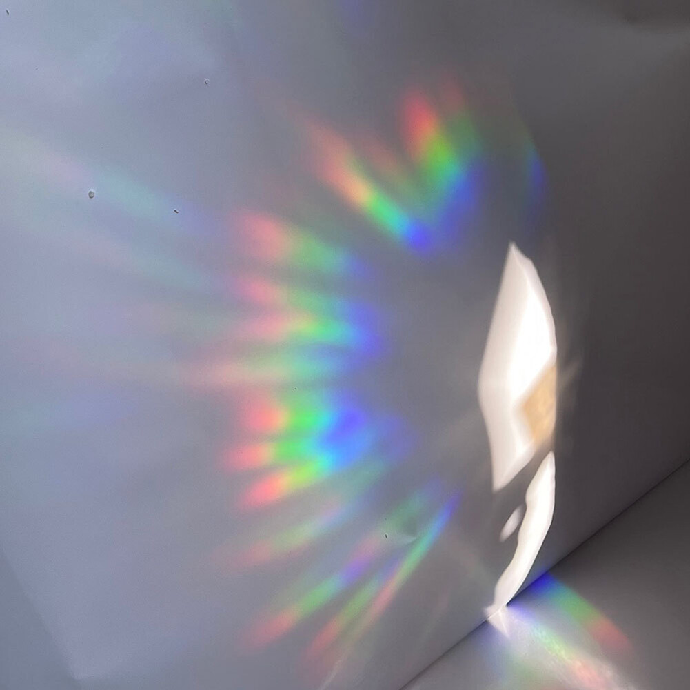 Rainbow Prism Stickers Light Catcher PVC Window Decal Home Decor ...