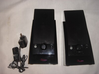 Pair Rocketfish Wireless Bookshelf Speakers Model RF-WS01 replacements ...