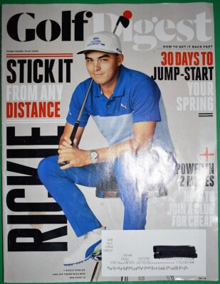 Golf Digest Magazine Masters April 2016 VOL 67 #4 &5 RICKIE FOWLER ...