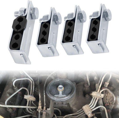 Diesel Fuel Injection Line Clamp Set For 1983-1994 Ford 6.9L / 7.3L IDI ...