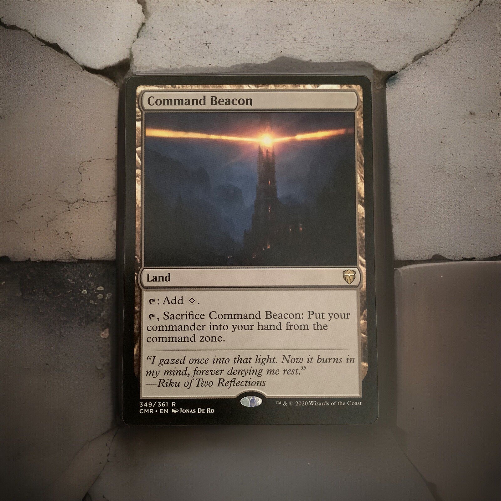 MTG CMR: Command Beacon (Land) Regular Rare 349/361 | eBay