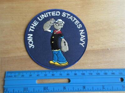 US Army USN Popeye Join the Navy Seals Marines Corps USMC USAAF Patch ...