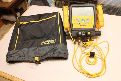 Fieldpiece SM480V 4-Port Wireless SMAN Manifold with Micron Gauge ^ | eBay