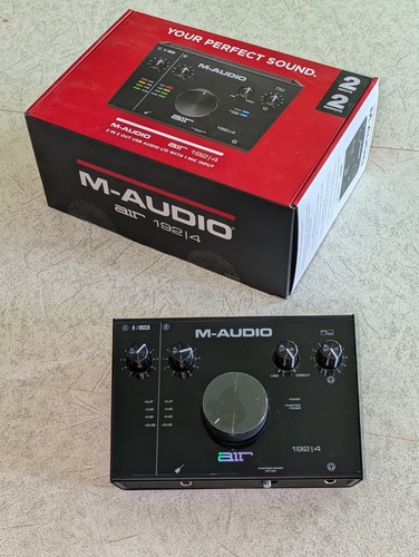 M-Audio air 192 | 4 - 2 in 2 out Audio I/O | eBay