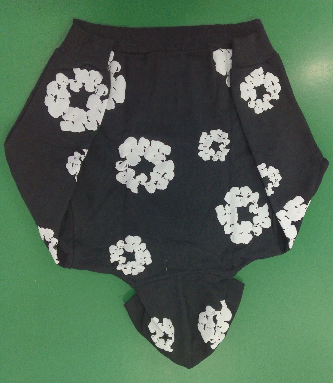 Denim Tears Navy Blue Hoodie 2024 Cotton Wreath Size XL - Fast Shipping ...