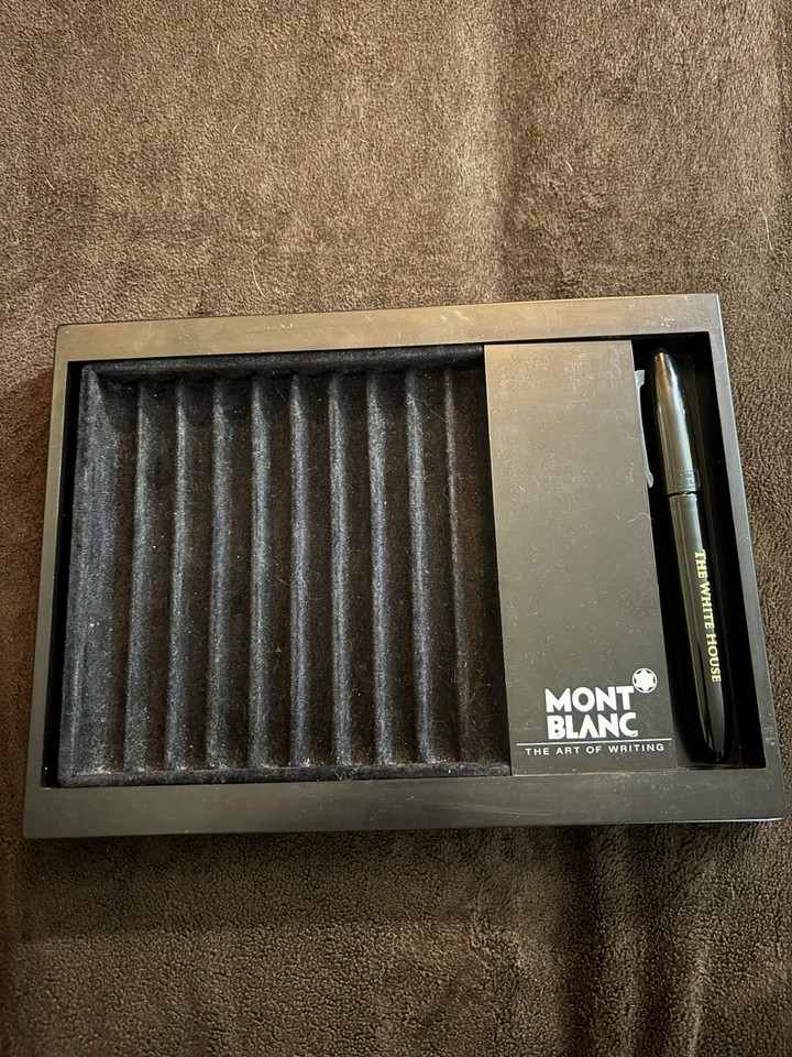 President Trump Black Sharpie Executive Bill Signer Marker Pen Holder ...