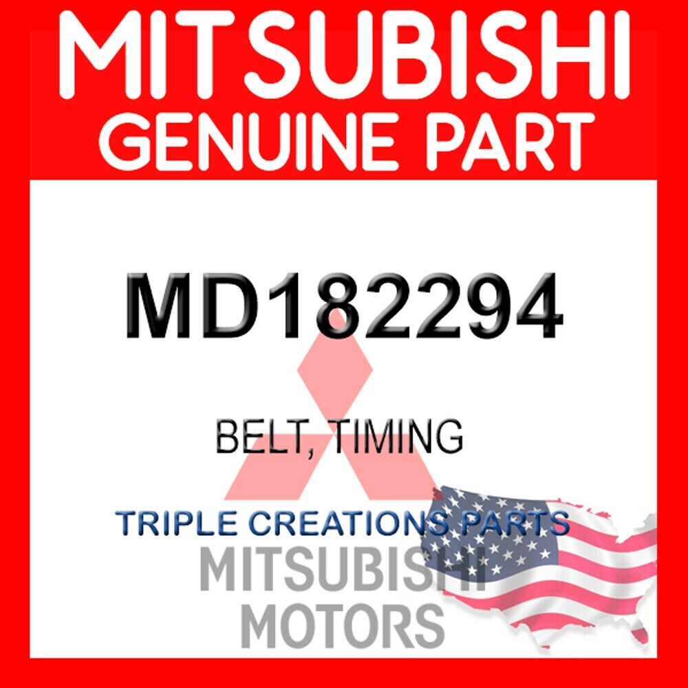 MD182294 Belt Timing Genuine Mitsubishi OEM | eBay