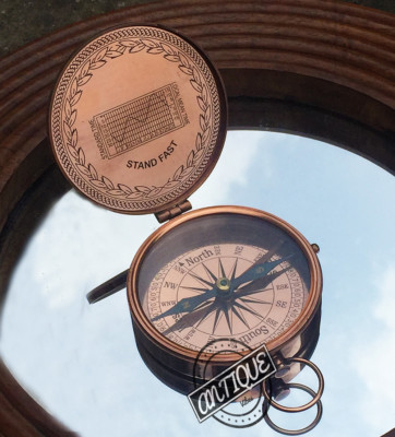 Vintage Pocket Police Compass ~ GPS Brass Handmade Working Compasses ...