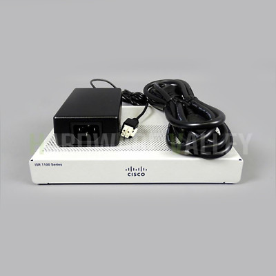 CISCO C1101-4P ISR 1101 4 Ports GE Ethernet WAN Router | eBay UK