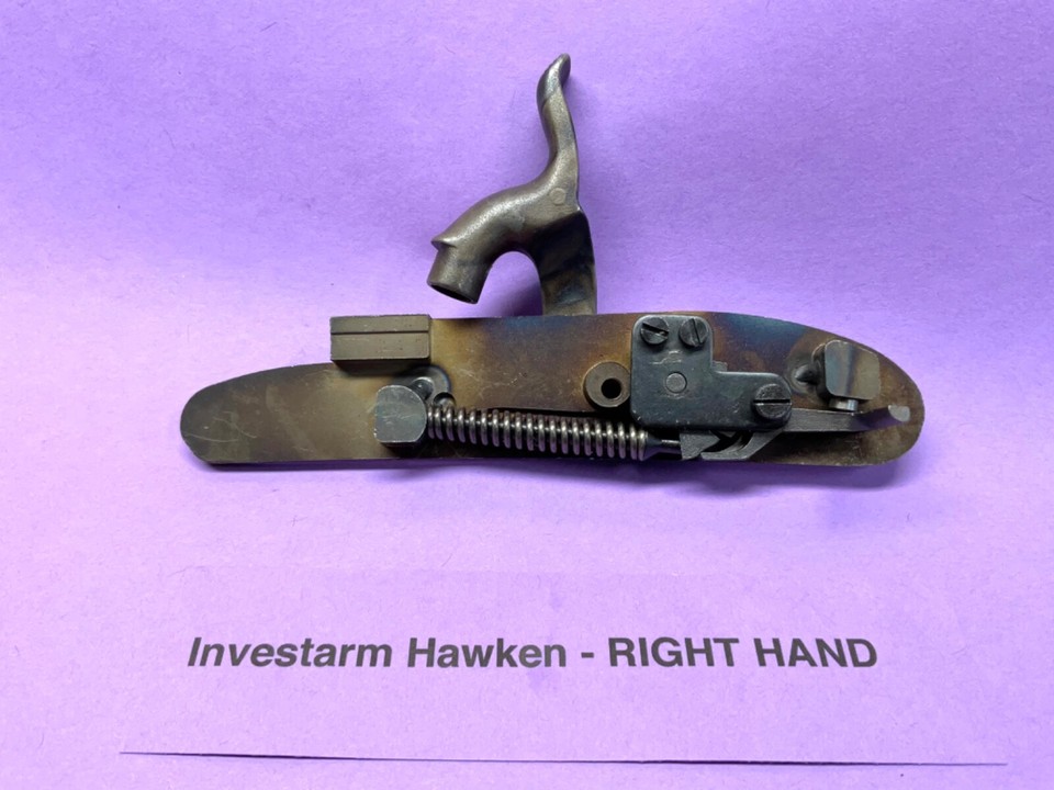 ENGRAVED Investarm Bridger & Dixie Hawken + Lyman - Percussion Lock ...