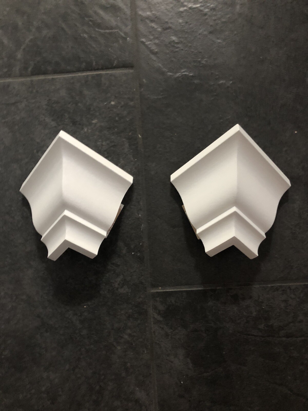Crown Molding Corners-low profile Outside Transitions For 5 1/4" (2 ...