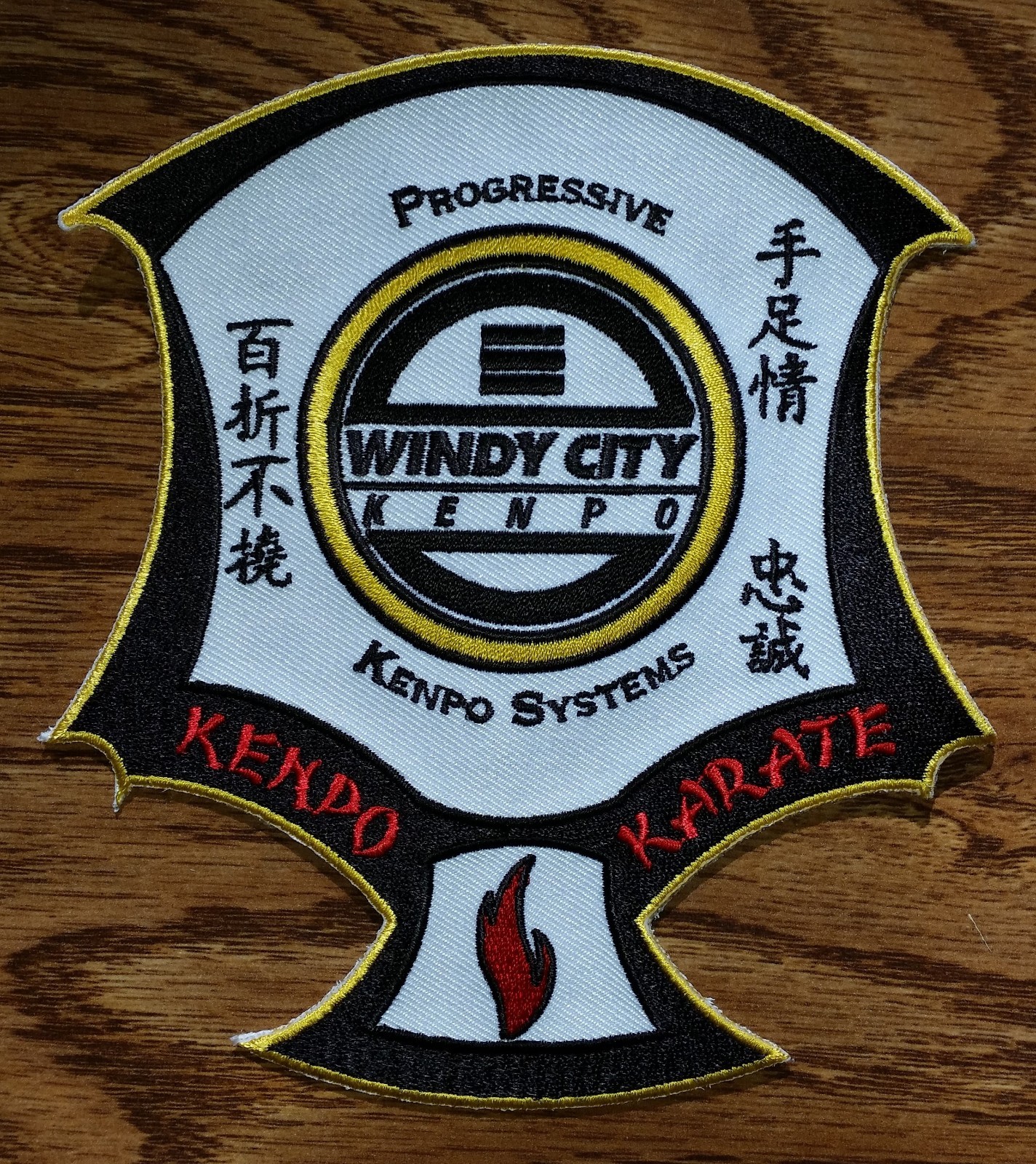 Ed Parker LARGE SIZE American Kenpo Karate Kung-Fu Martial Arts Crest ...