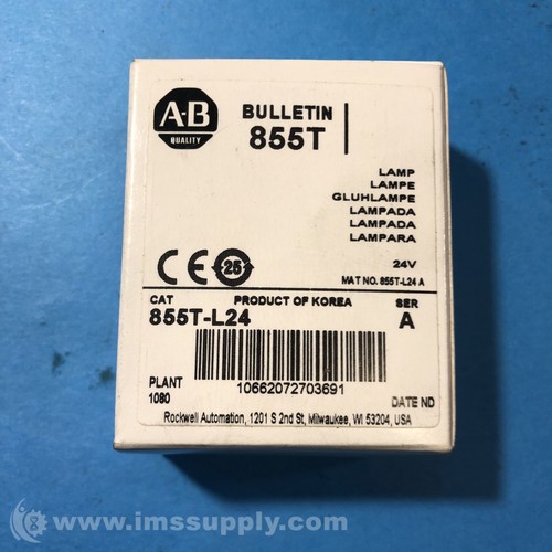 Allen Bradley 855T-L24 Series A Incandescent Stack Light FNFP | eBay
