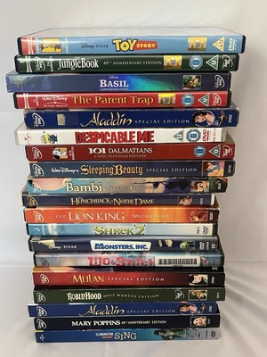 Lot of 20 Disney Animated Classics (DVDs) Region 1 & 2 PAL Mix | eBay