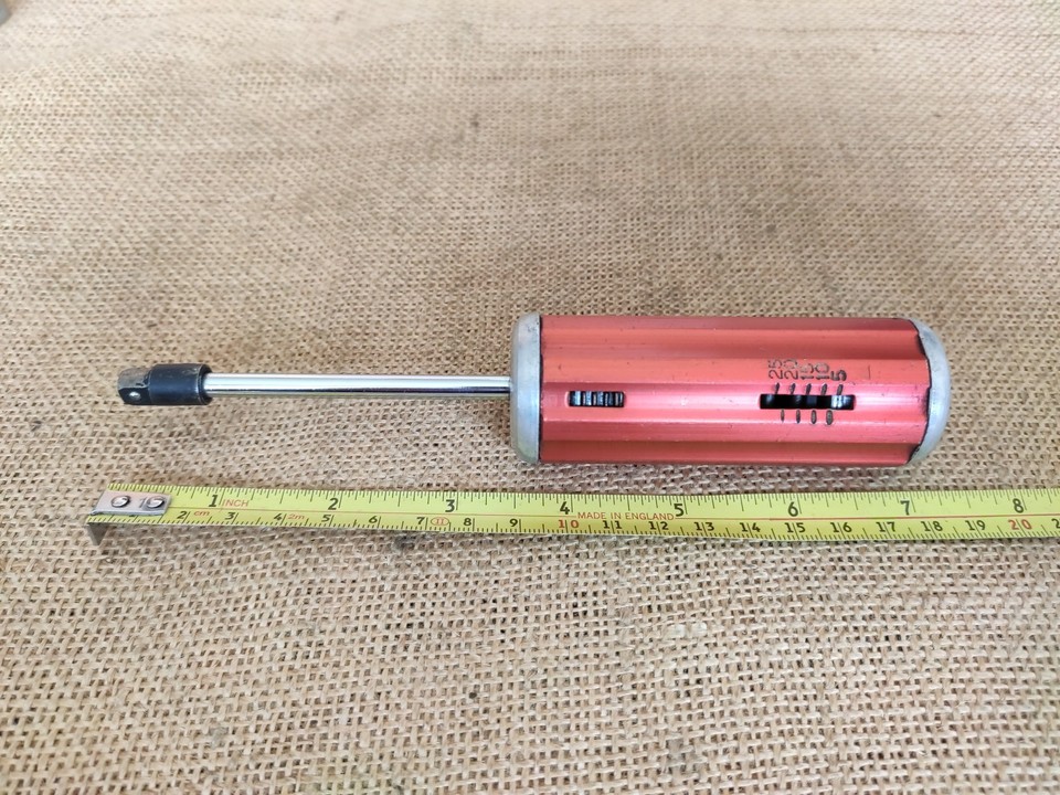 Britool Spintorq MT52 Adjustable Torque 1/4" drive driver Vintage ...