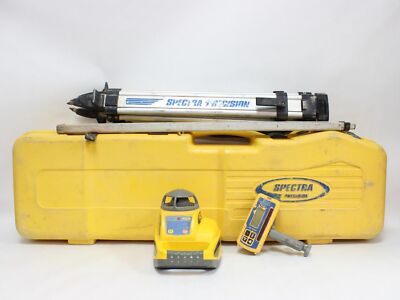 Trimble Spectra Precision LL300 Rotating Laser Level Kit w/ HL450 ...