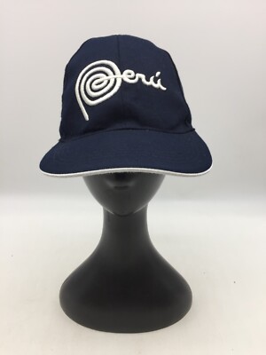 PERU - Dark Blue Baseball Cap Hat Adjustable One Size | eBay