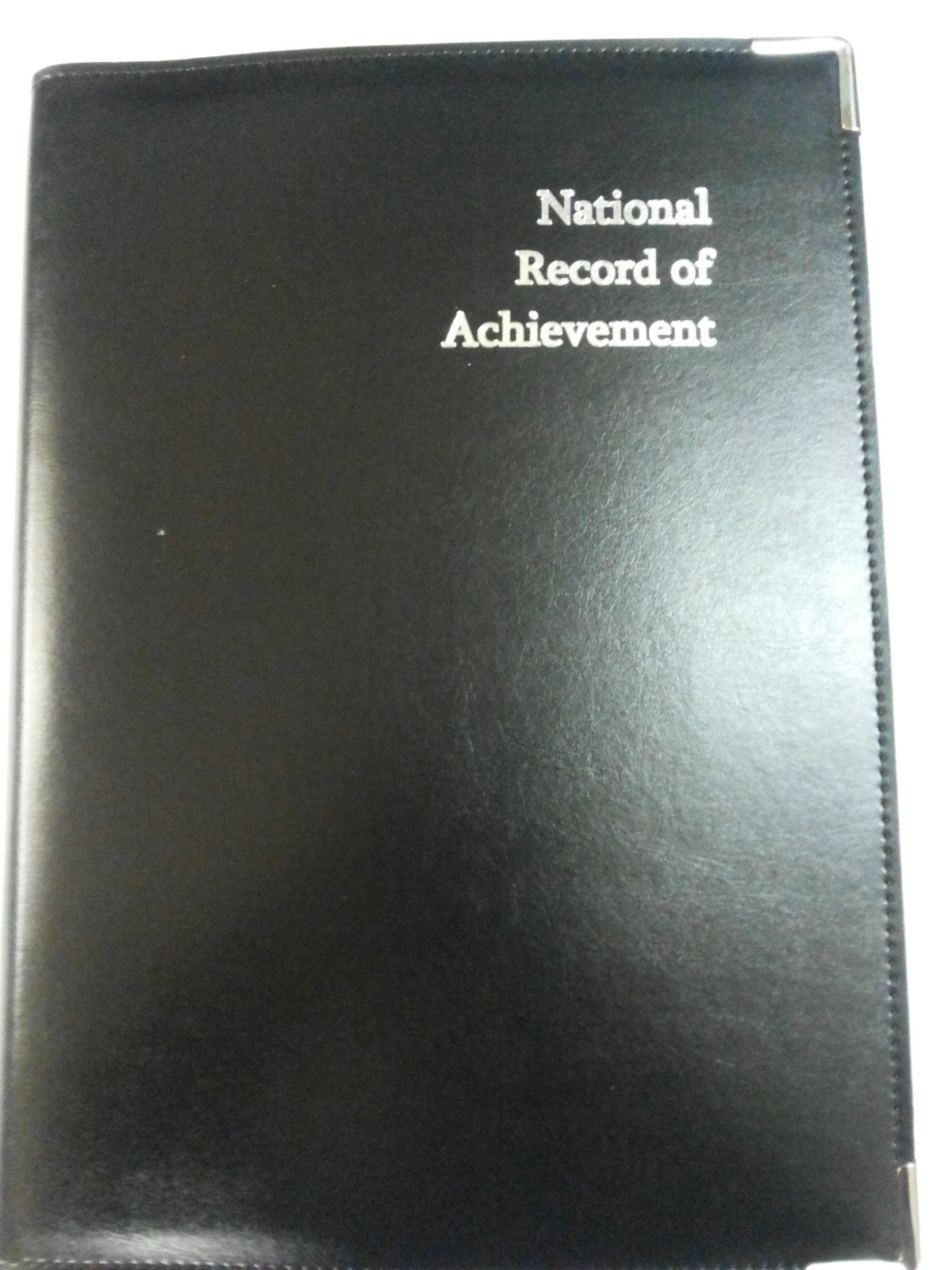 TOP EXECUTIVE TYPE NATIONAL RECORD OF ACHIEVEMENT A4 FOLDER - STITCHED ...