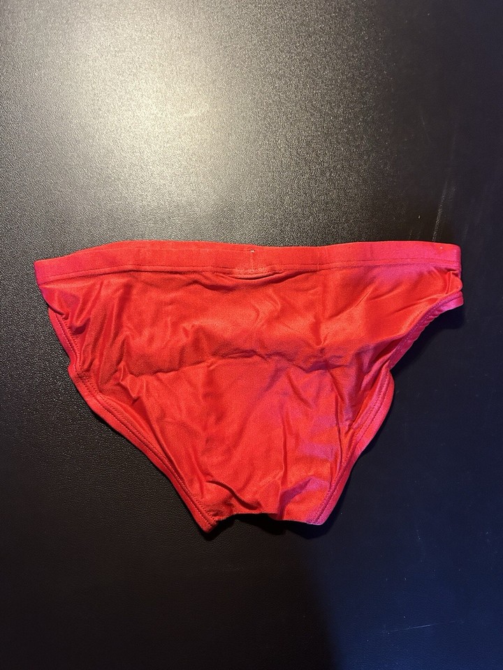 Vintage Speedo Diving Swim Brief, Mens Size 32 Red Drawstring | eBay