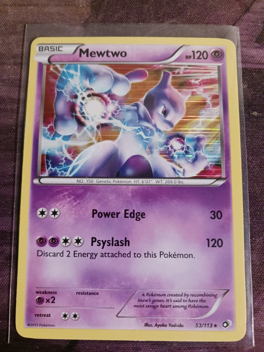 Pokemon Legendary Treasures Mewtwo