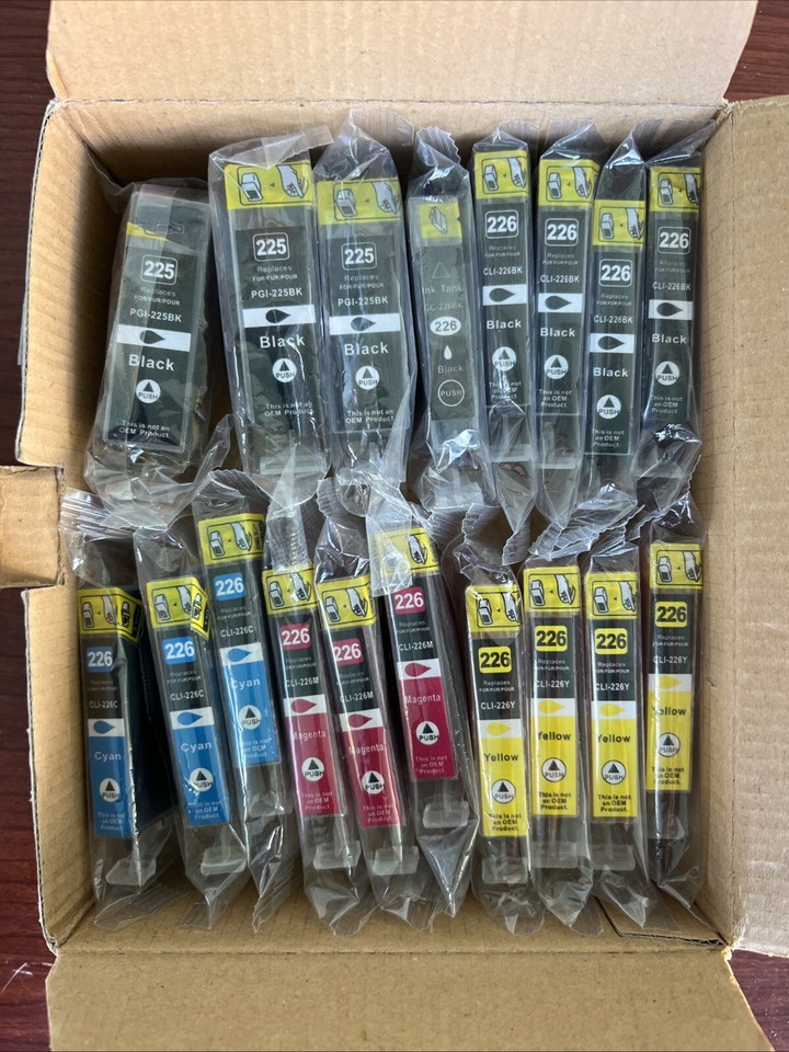 Cannon Ink Cartridges for Pixma ip 4820 ix 6520 MG 5120/5220/6120/8120 ...