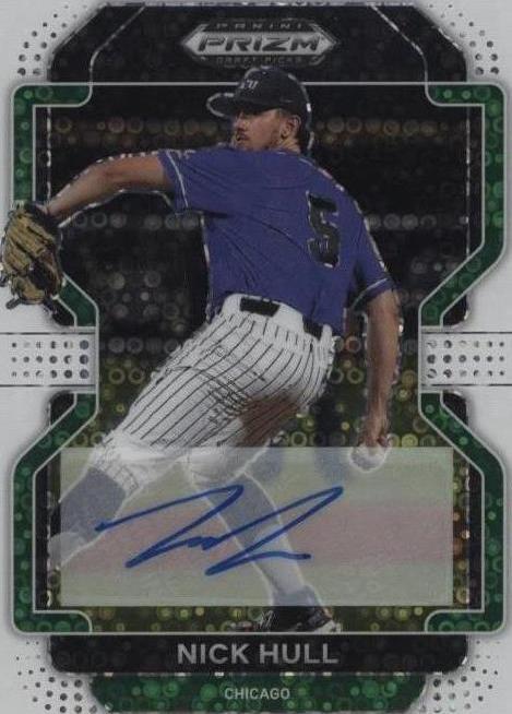 2022 Panini Prizm Draft Picks - Nick Hull #PDP203 White Donut Circle ...