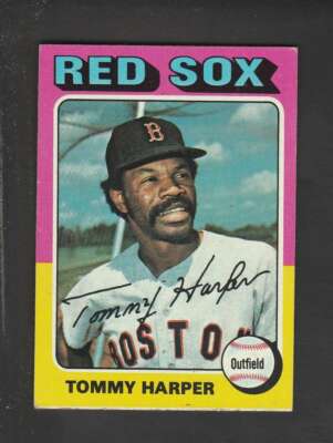 1975 Topps #537 Tommy Harper VGEX Red Sox 161481 | eBay