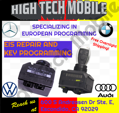 Mercedes 164 EIS Ignition Switch Repair ML GL 2009 2010 2011 2012 ...