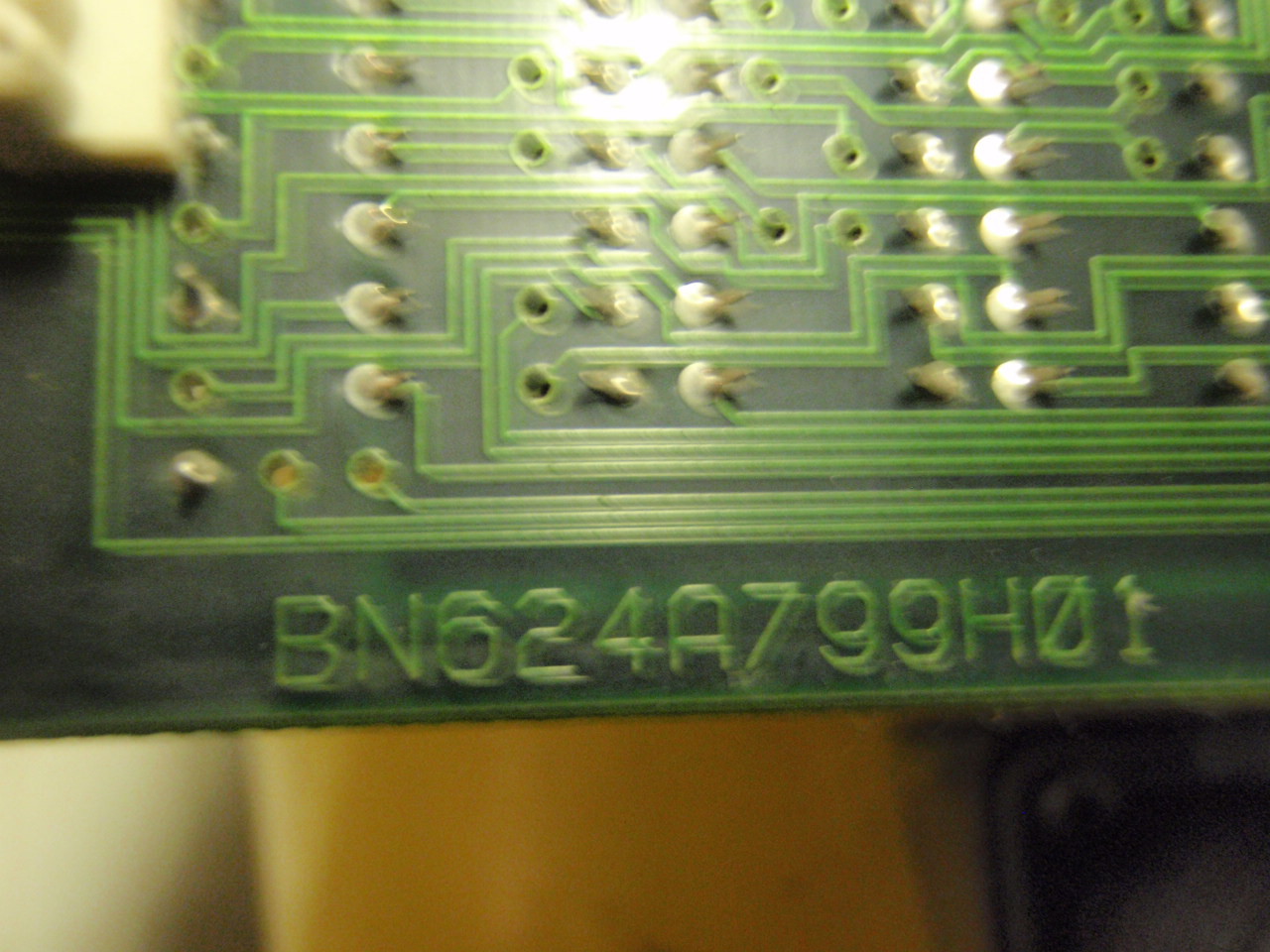 Mitsubishi MC712 / MC712B BN624A799G51 REV B Memory Module Board Card ...