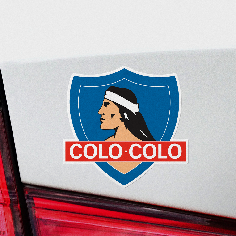Colo Colo Chile 4 Pack Sticker Vinyl DecalCalcomania Color Cacique ...