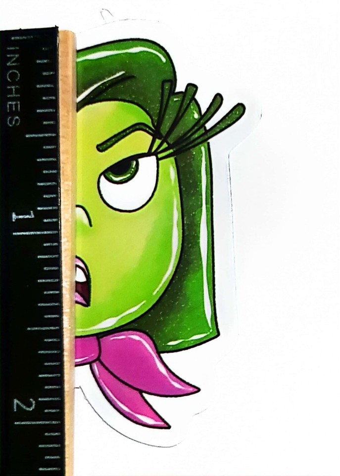 Disney Pixar INSIDE OUT Joy Sadness Fear Disgust Anger Water Resistant ...